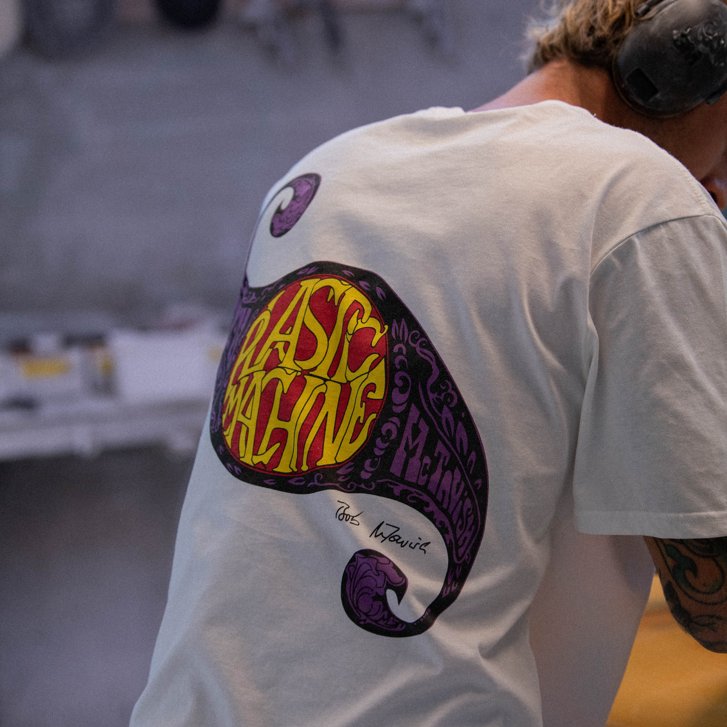 Plastic Machine Tee – McTavish Surfboards