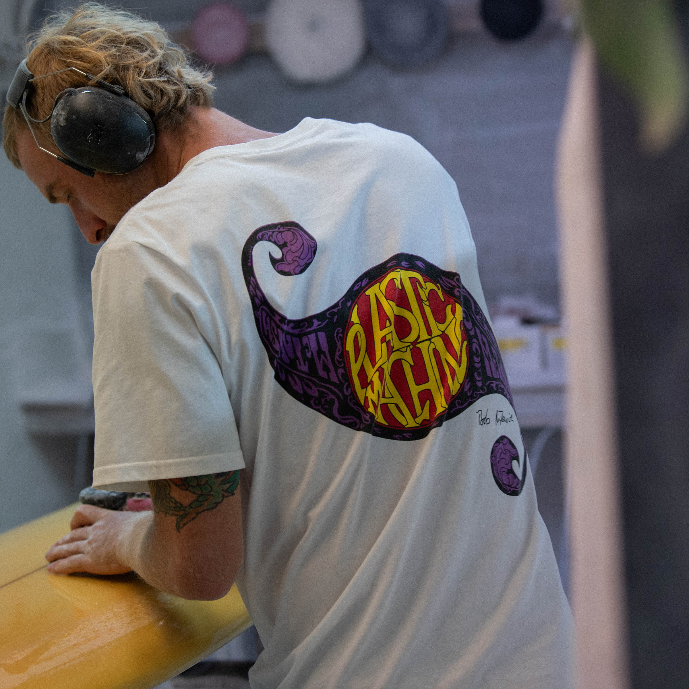 Plastic Machine Tee – McTavish Surfboards